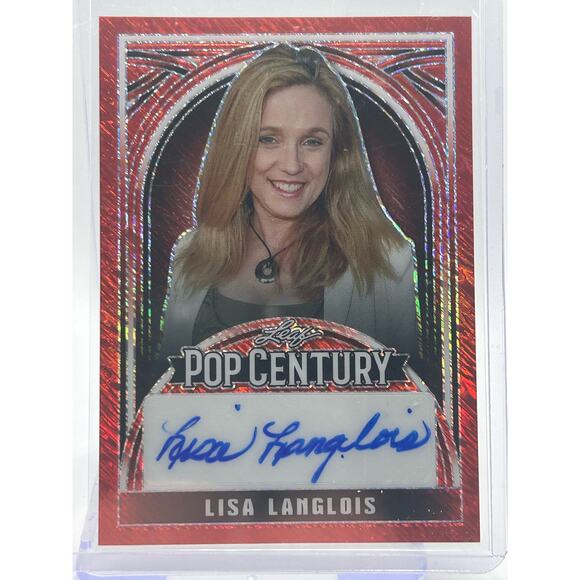Leaf | Toys | 224 Leaf Pop Century Lisa Langlois Red Shimmer Auto 5 Sp ...